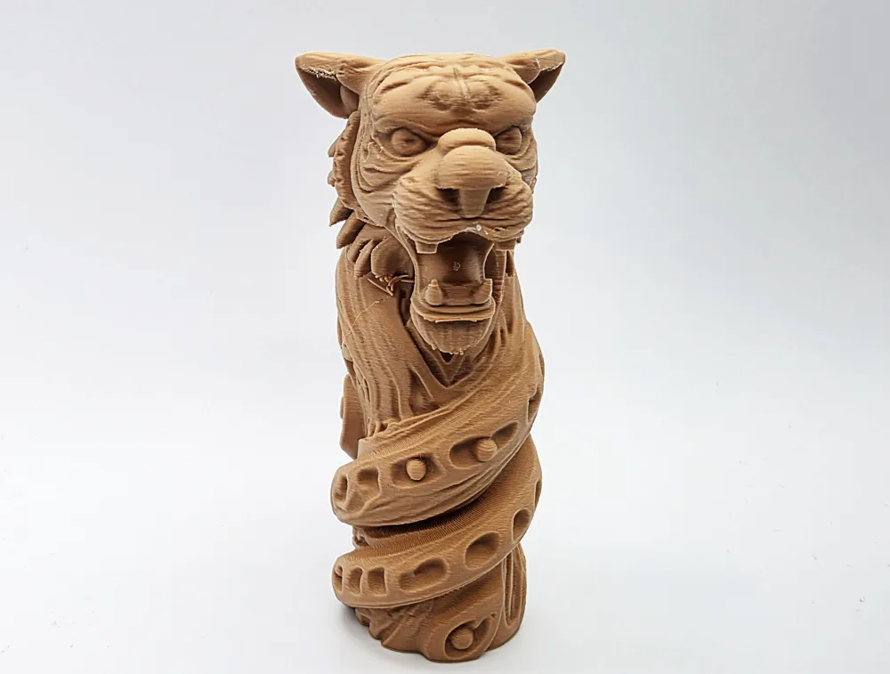 Twisted Tiger Totem by Triple G Workshop MakerWorld: Download Free 3D ...