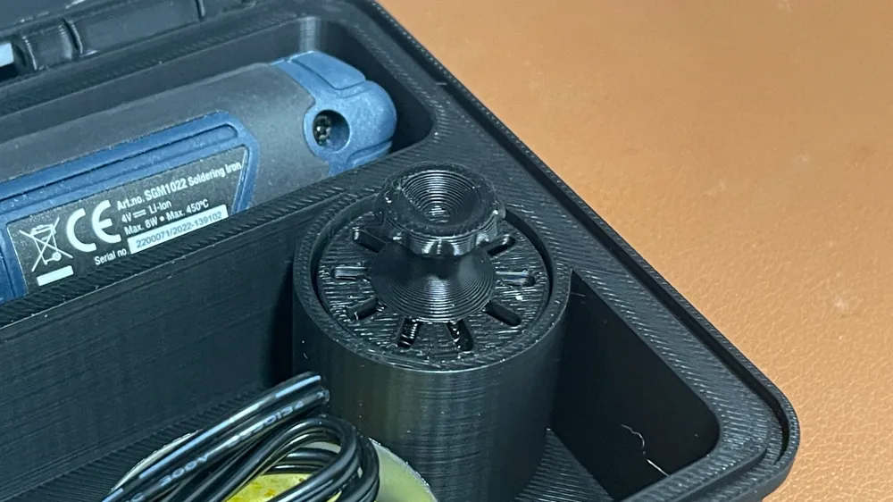 Ferm Cordless Soldering Iron Case Remixed by Nibelungen - MakerWorld