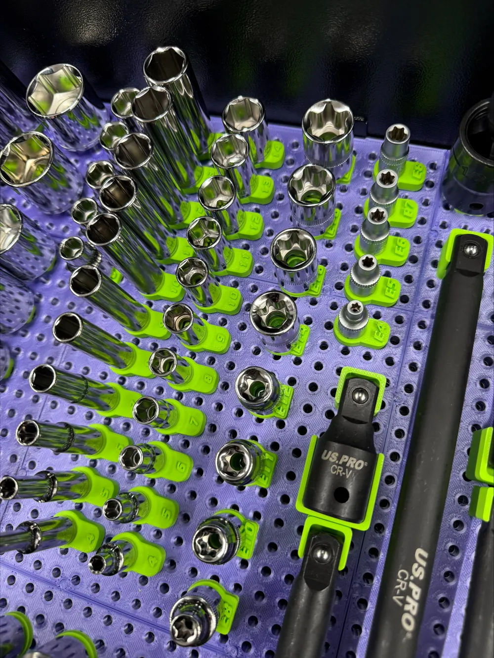 Half, Three Eighths, Quarter Ratchet Head Holder - Modelo de impresión ...