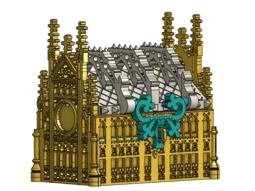 Gothic Chest | Gothic Jewelry Box - Free 3D Print Model - MakerWorld