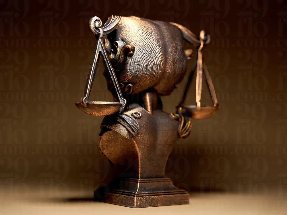 [7/12] Lady LIBRA - The SCALE - Zodiac Series - Free 3D Print Model ...