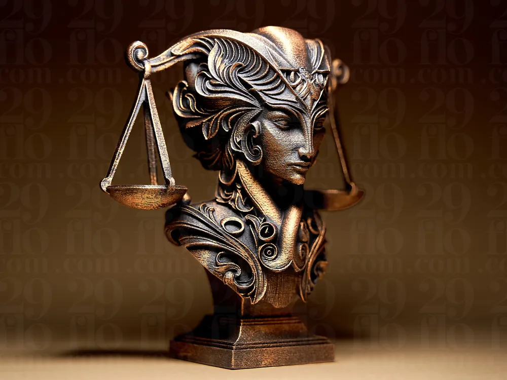 [7/12] Lady LIBRA - The SCALE - Zodiac Series - Free 3D Print Model ...