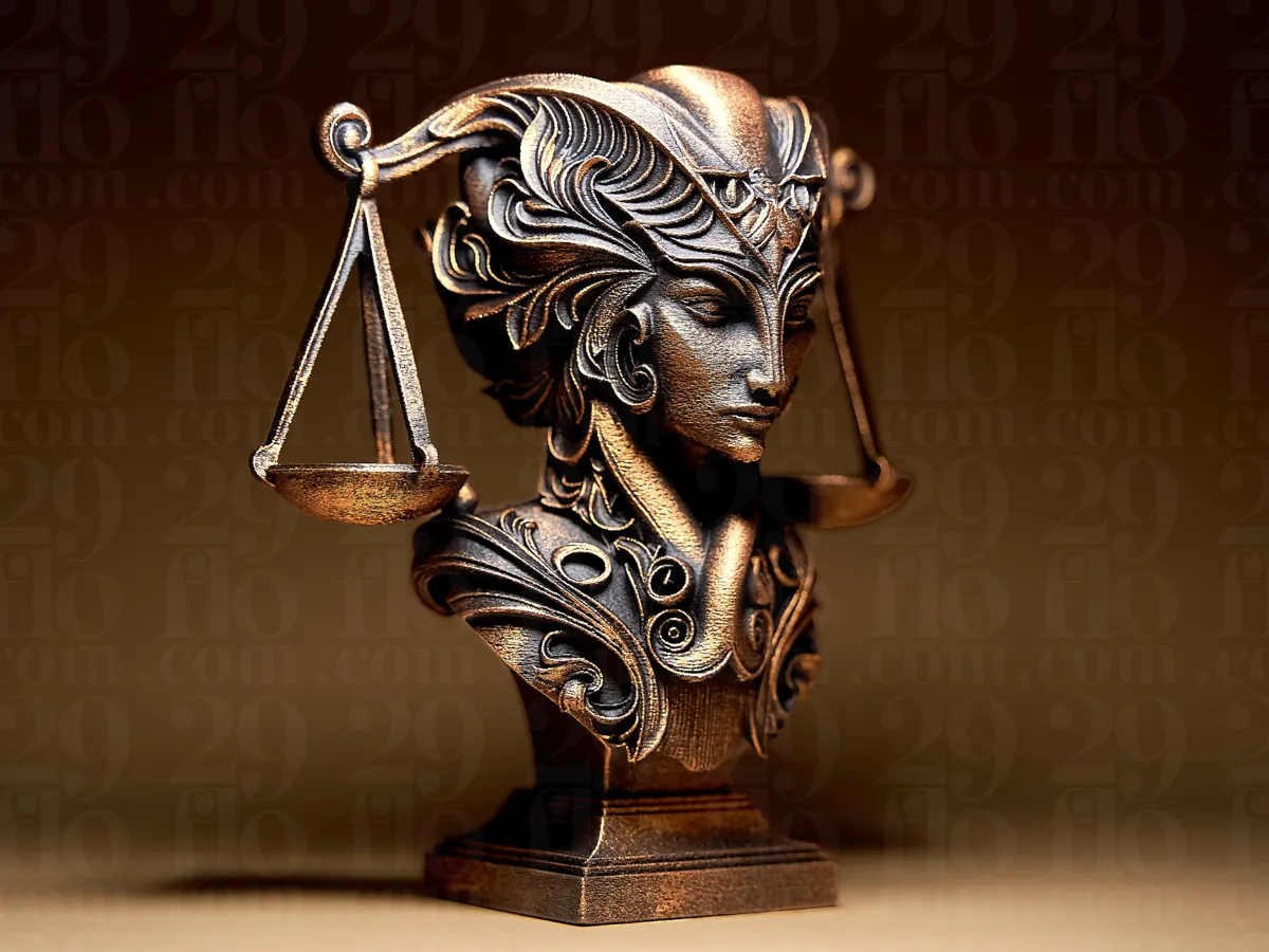[7/12] Lady LIBRA - The SCALE - Zodiac Series - Free 3D Print Model ...