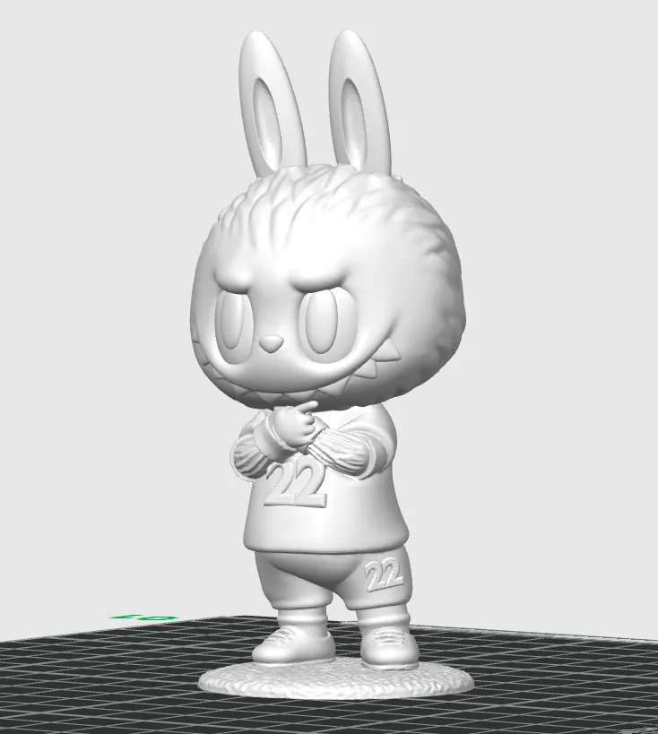 Labubu Argentina Football by Chocobo MakerWorld: Download Free 3D Models