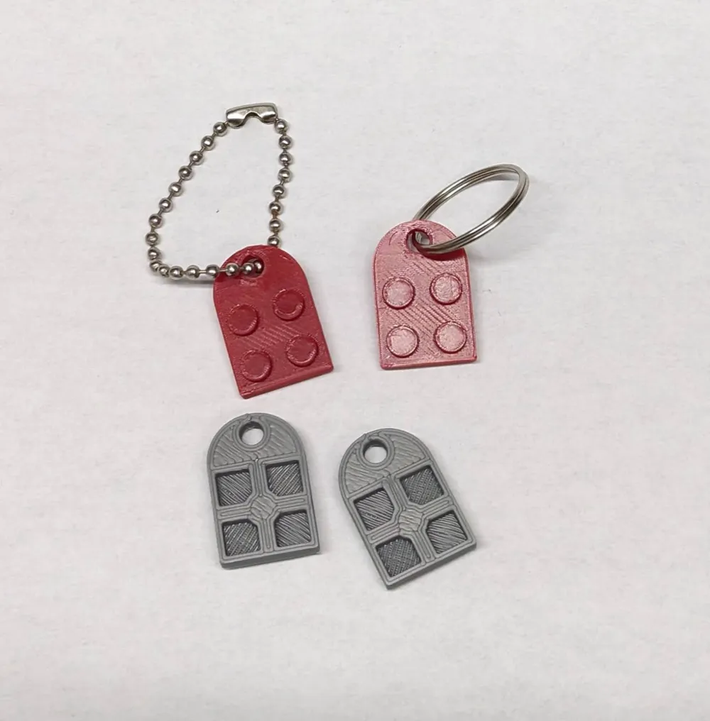 Legos Style Heart Shaped Pendant, Necklace, KeyChain, Charm for ...