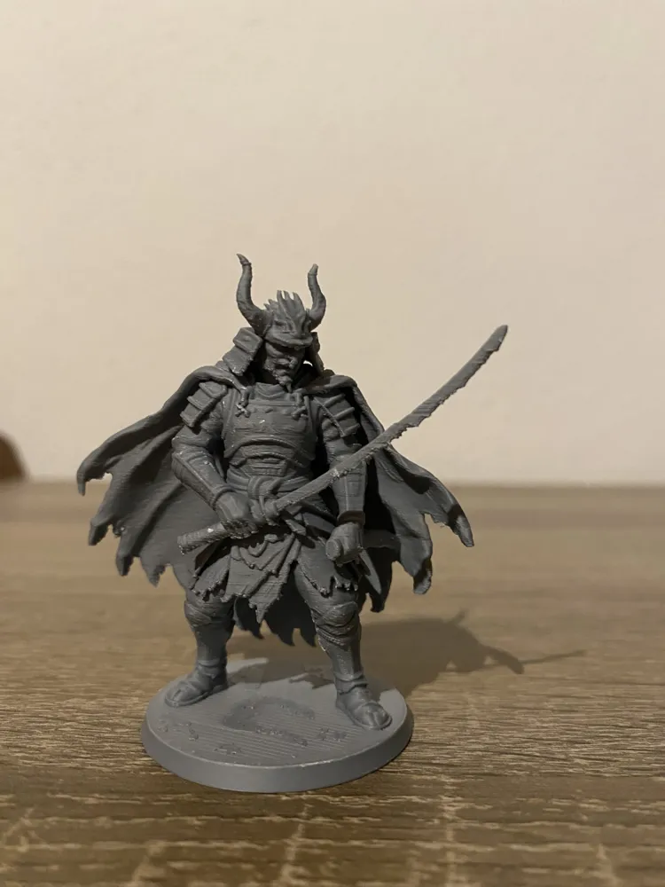 Dungeons&Dragons Demon Samurai Cursed Warriors - Free 3D Print Model ...