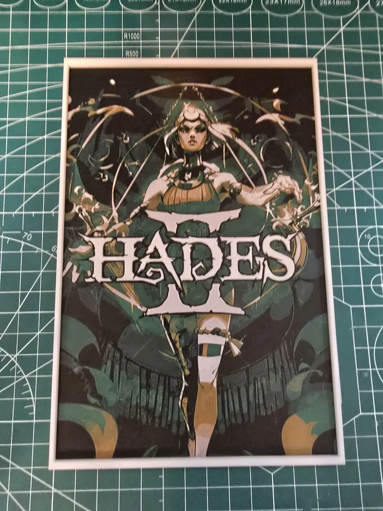 Hades II Game Poster - Hueforge Art by Lumpy3D MakerWorld: Download ...