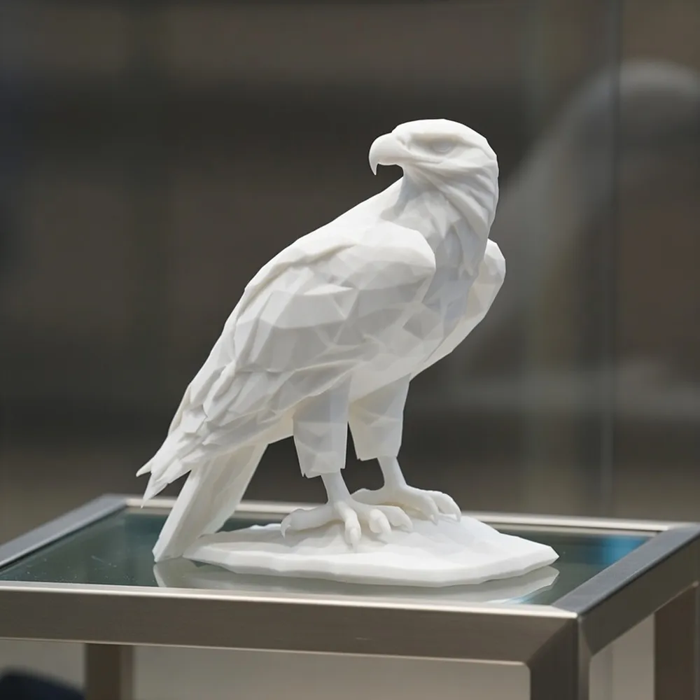 Escultura de Águia Geométrica Ultra Low Poly - Modelo gratuito para ...