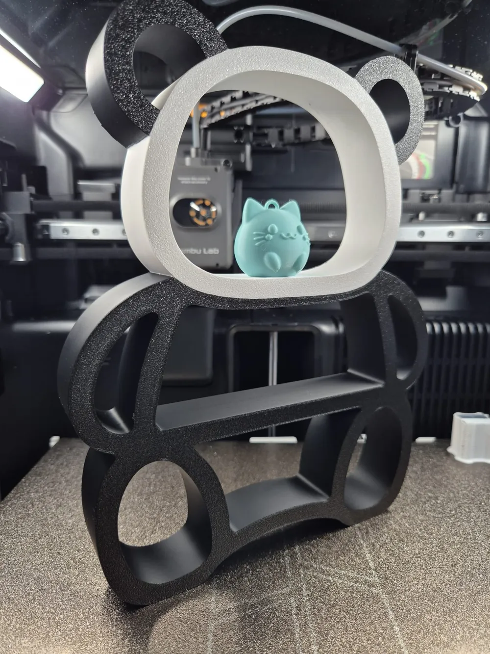 Panda Shelf Buddy – Wall & Tabletop Kids Toy Shelf - Free 3D Print ...
