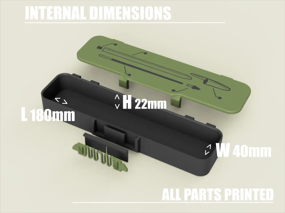 pencile case - Free 3D Print Model - MakerWorld