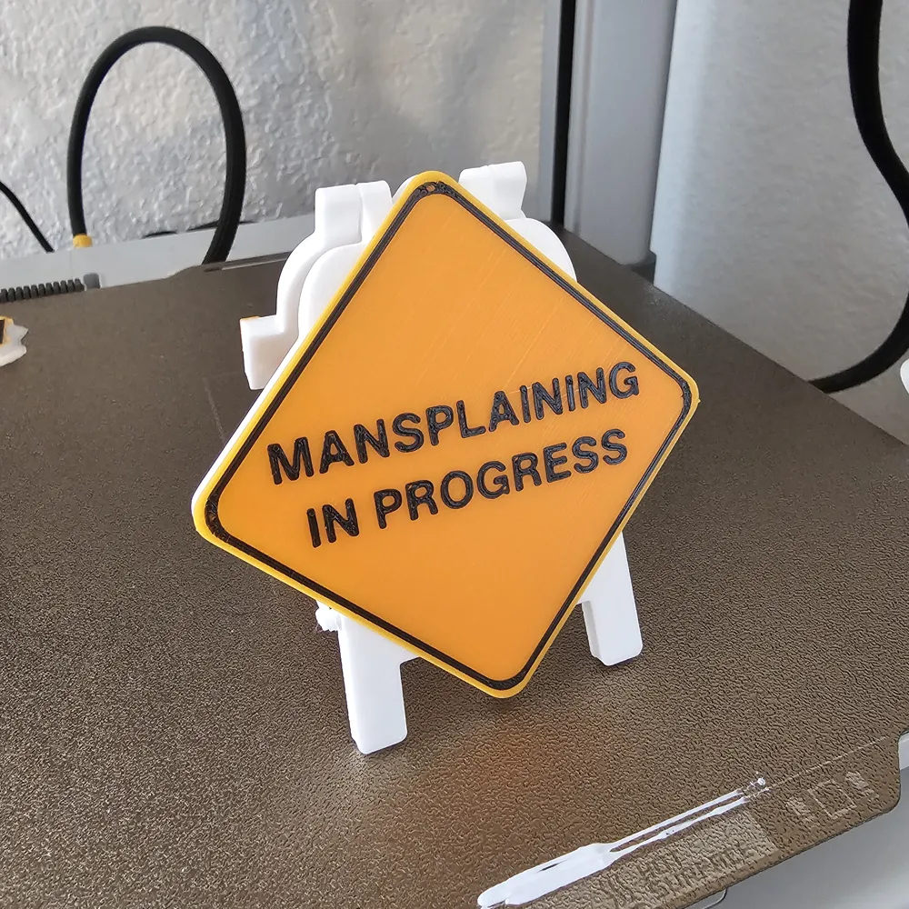 Employee Caution Signs (Construction) V1 by Andrew Lankford MakerWorld ...