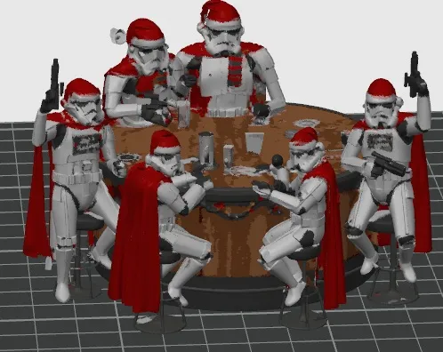 Stormtrooper Bar - Free 3D Print Model - MakerWorld