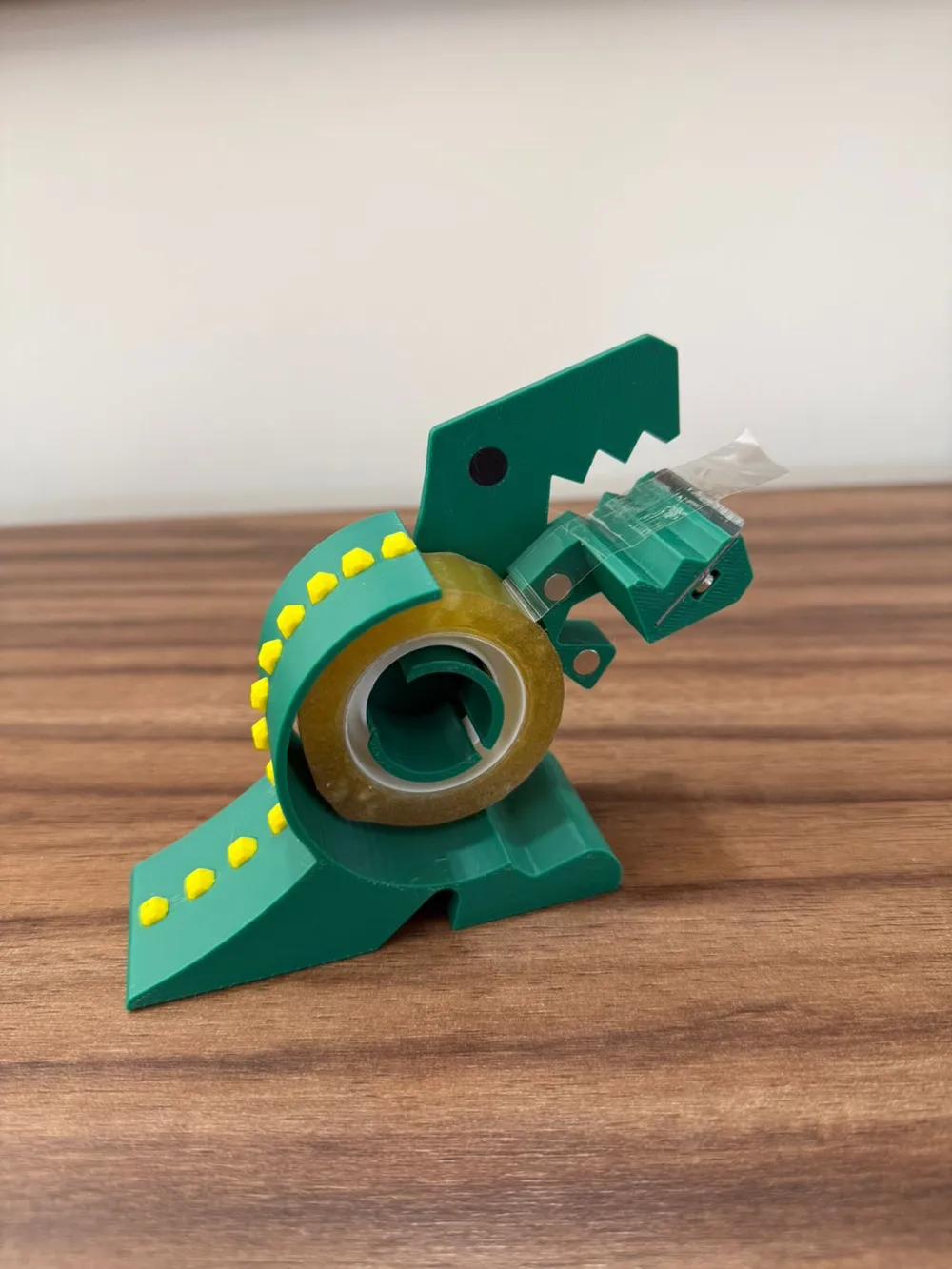 Tyrannosaurus tape dispenser 2.0 - Free 3D Print Model - MakerWorld