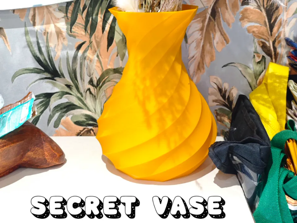 Secret Compartment Vase by Gómez89 MakerWorld: Download Free 3D Models