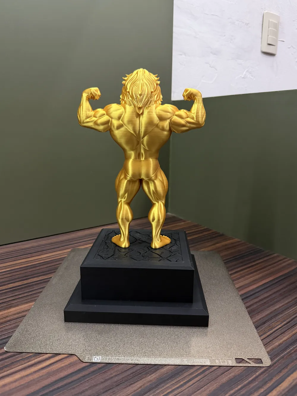 Gym lion throphy - Free 3D Print Model - MakerWorld