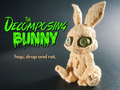 The Decomposing Bunny by MakerManiac MakerWorld: Download Free 3D Models