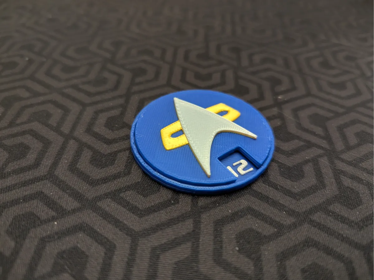 Snap-together 12-turn dial for Star Trek Alliance - Free 3D Print Model ...