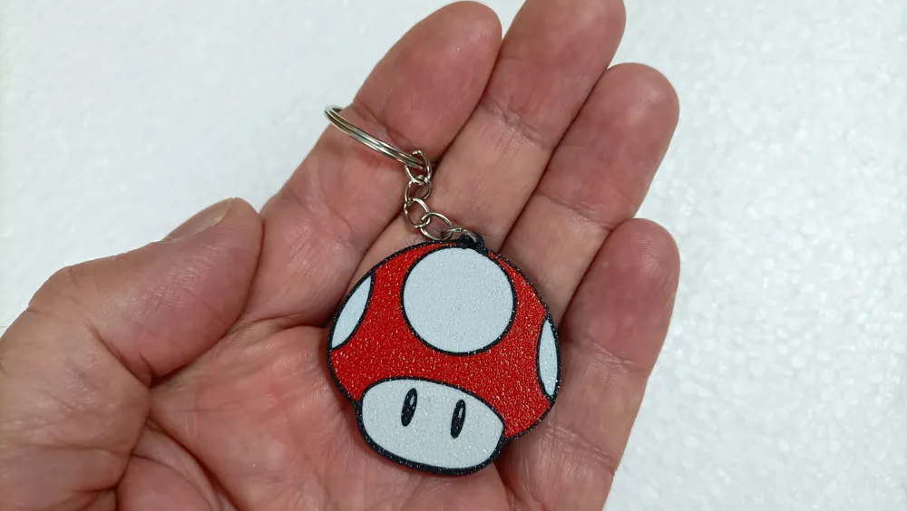 LLAVERO DE TOAD MARIO BROS - Modelo de impresión 3D gratuito - MakerWorld