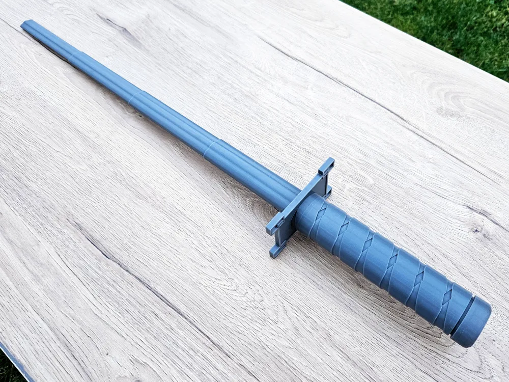 3D Long Katana Muichiro's sword (Print-in-Place) - Free 3D Print Model ...