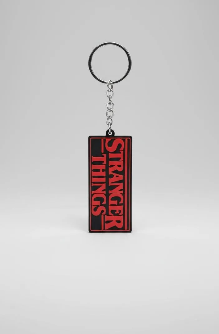 Stranger Things Logo Keychain - Free 3D Print Model - MakerWorld