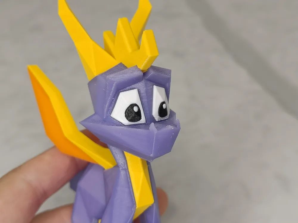 Low Poly Spyro the dragon by Namiiria MakerWorld: Download Free 3D Models