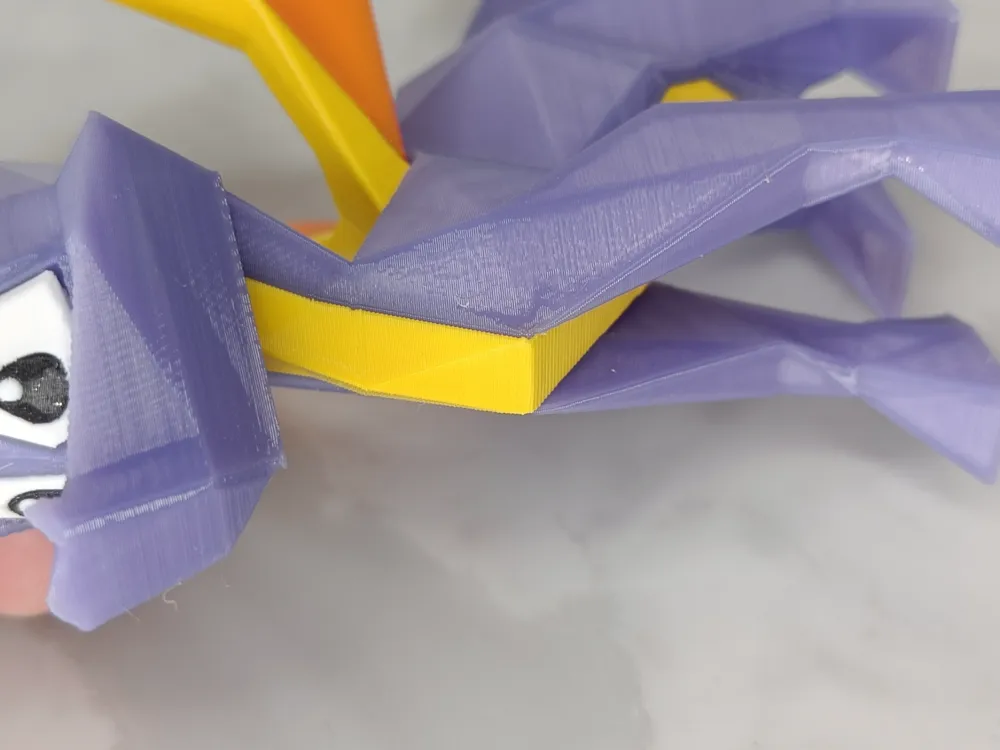 Low Poly Spyro the dragon - Free 3D Print Model - MakerWorld