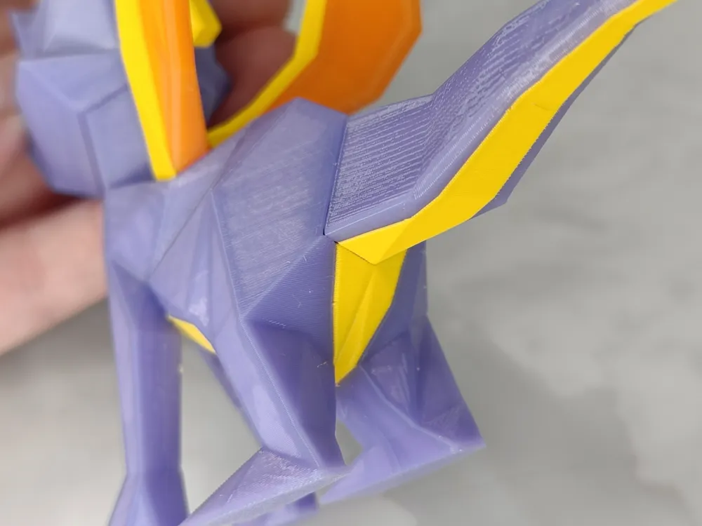 Low Poly Spyro the dragon - Free 3D Print Model - MakerWorld
