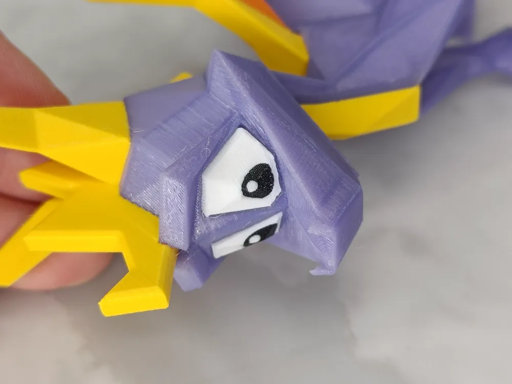 Low Poly Spyro the dragon - Free 3D Print Model - MakerWorld