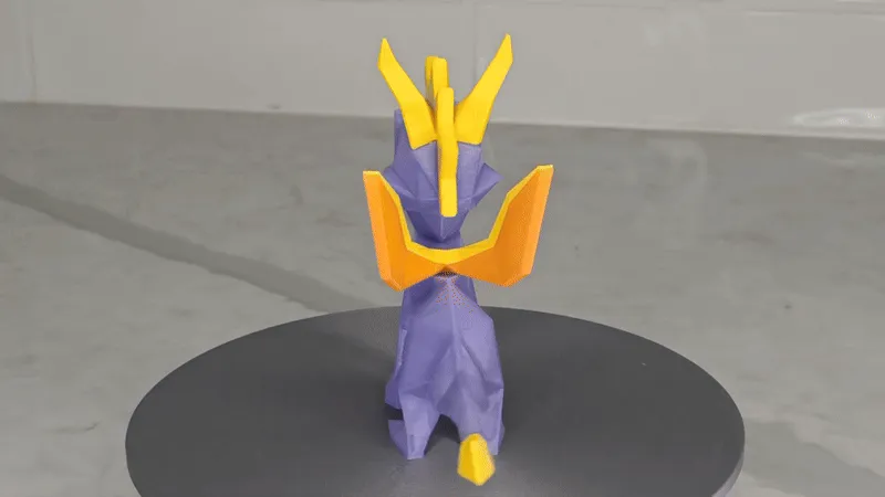 Low Poly Spyro the dragon by Namiiria MakerWorld: Download Free 3D Models