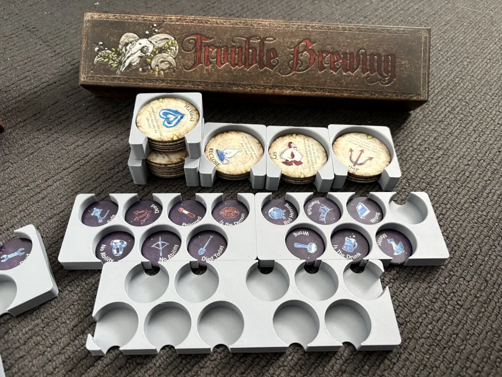 Blood On The Clocktower (BOTC) Token box inlays - Free 3D Print Model ...