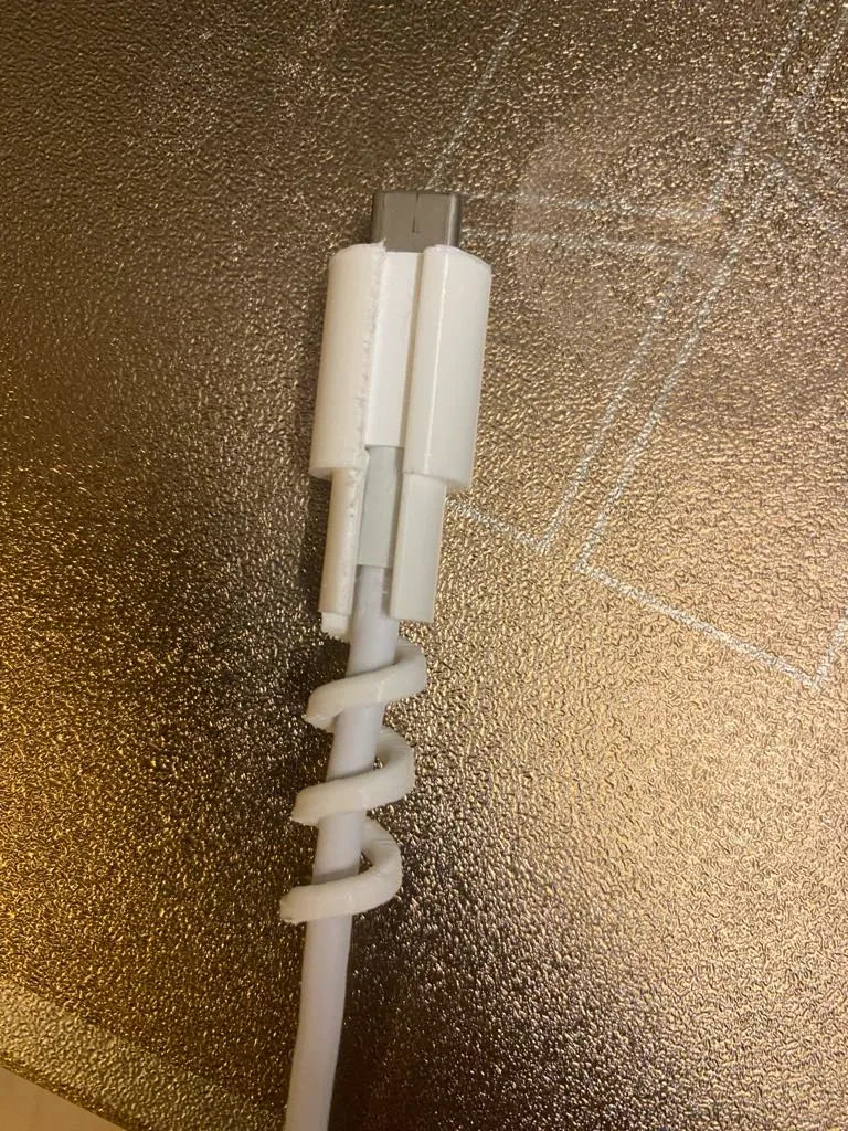 macbook apple charging cable protector (usb c) by woj_now - MakerWorld