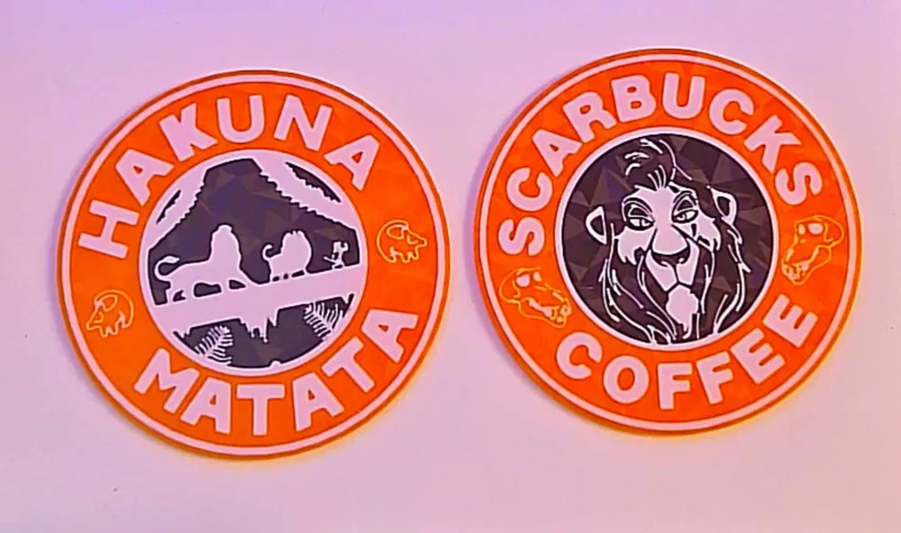 Lion King Coasters by SA3D Designs - MakerWorld