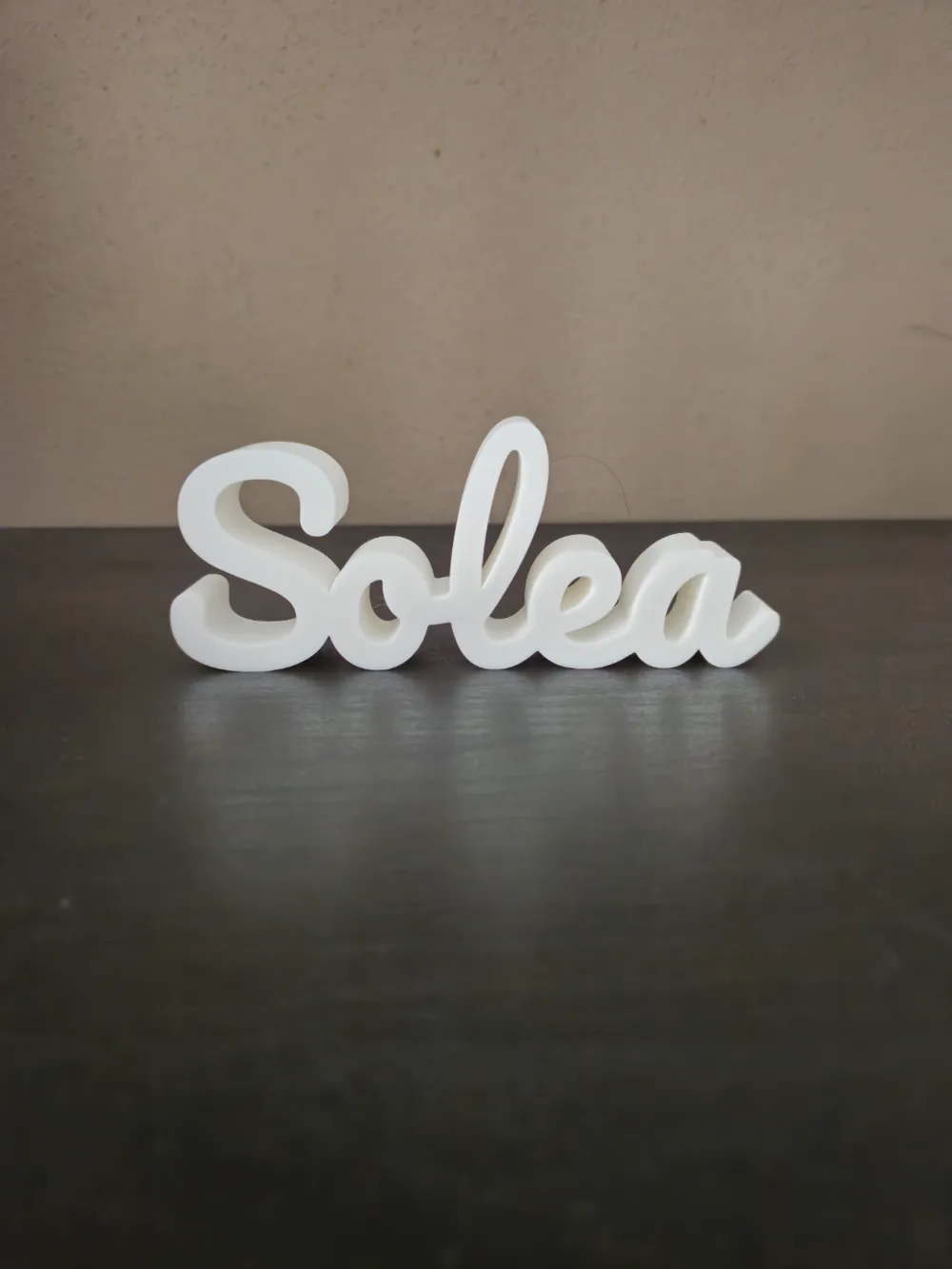 Solea Name Sign Display Decor by GabT - MakerWorld