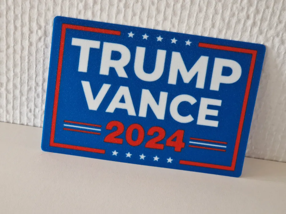 Trump Vance 2024 Sign by Chris1974 - MakerWorld