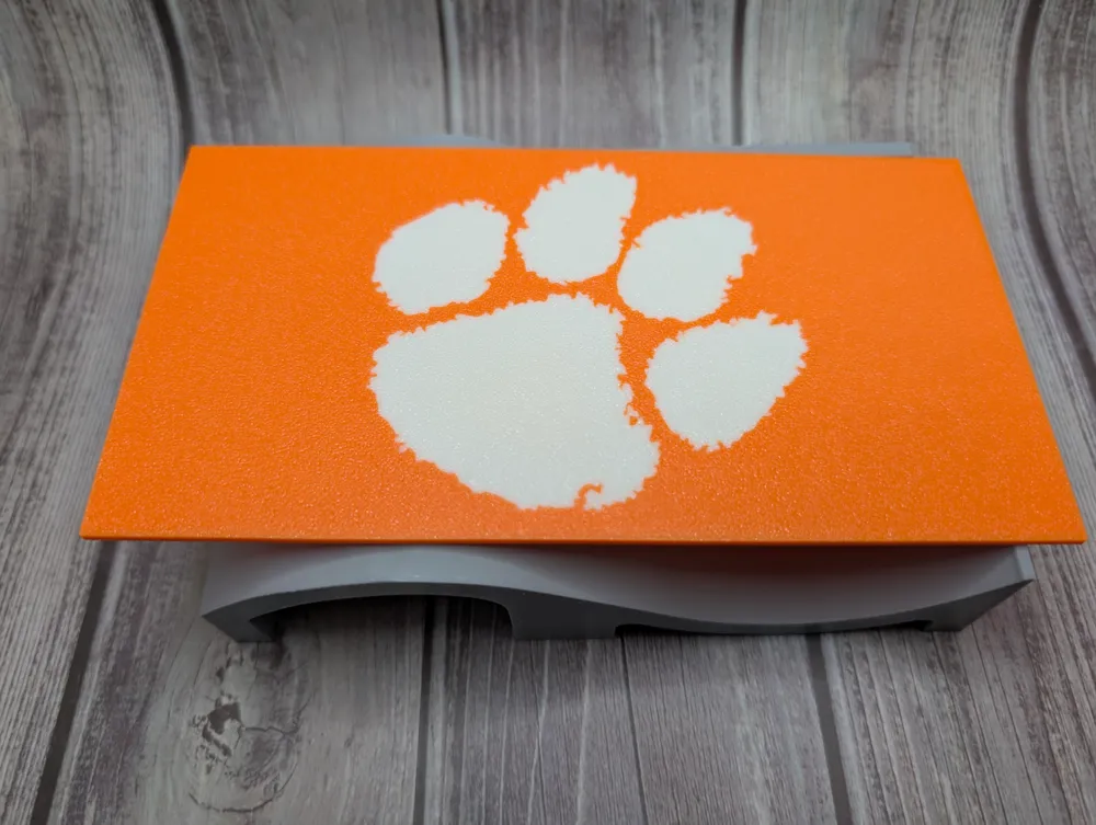 Clemson Tigers Flag / Plate by Sage Prints and DesignMakerWorld ...