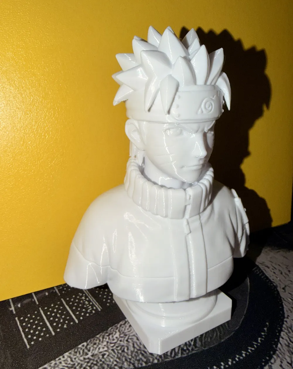 Naruto Uzumaki Bust - Realistic 3D Sculpture - Free 3D Print Model ...