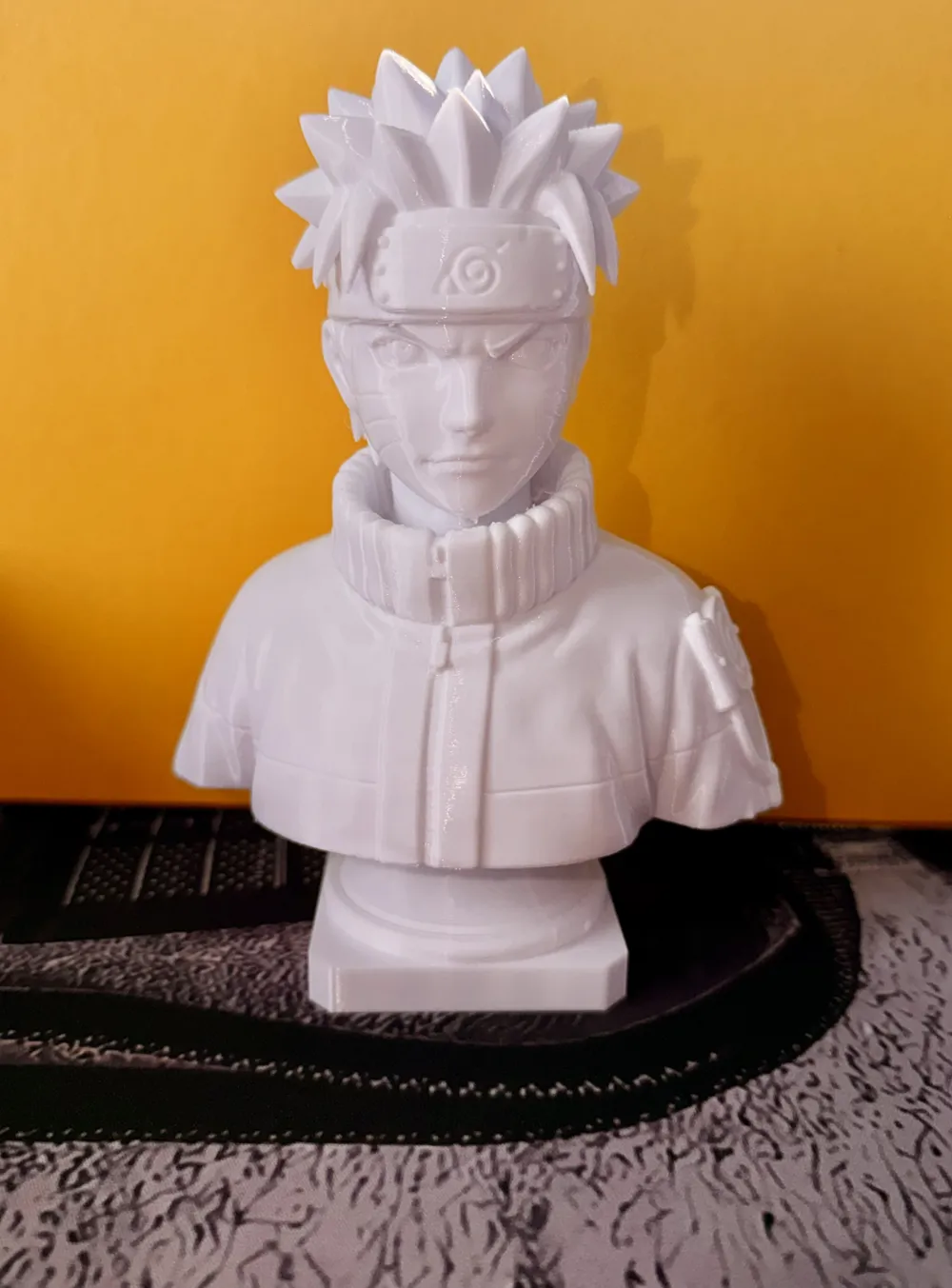 Naruto Uzumaki Bust - Realistic 3D Sculpture - Free 3D Print Model ...