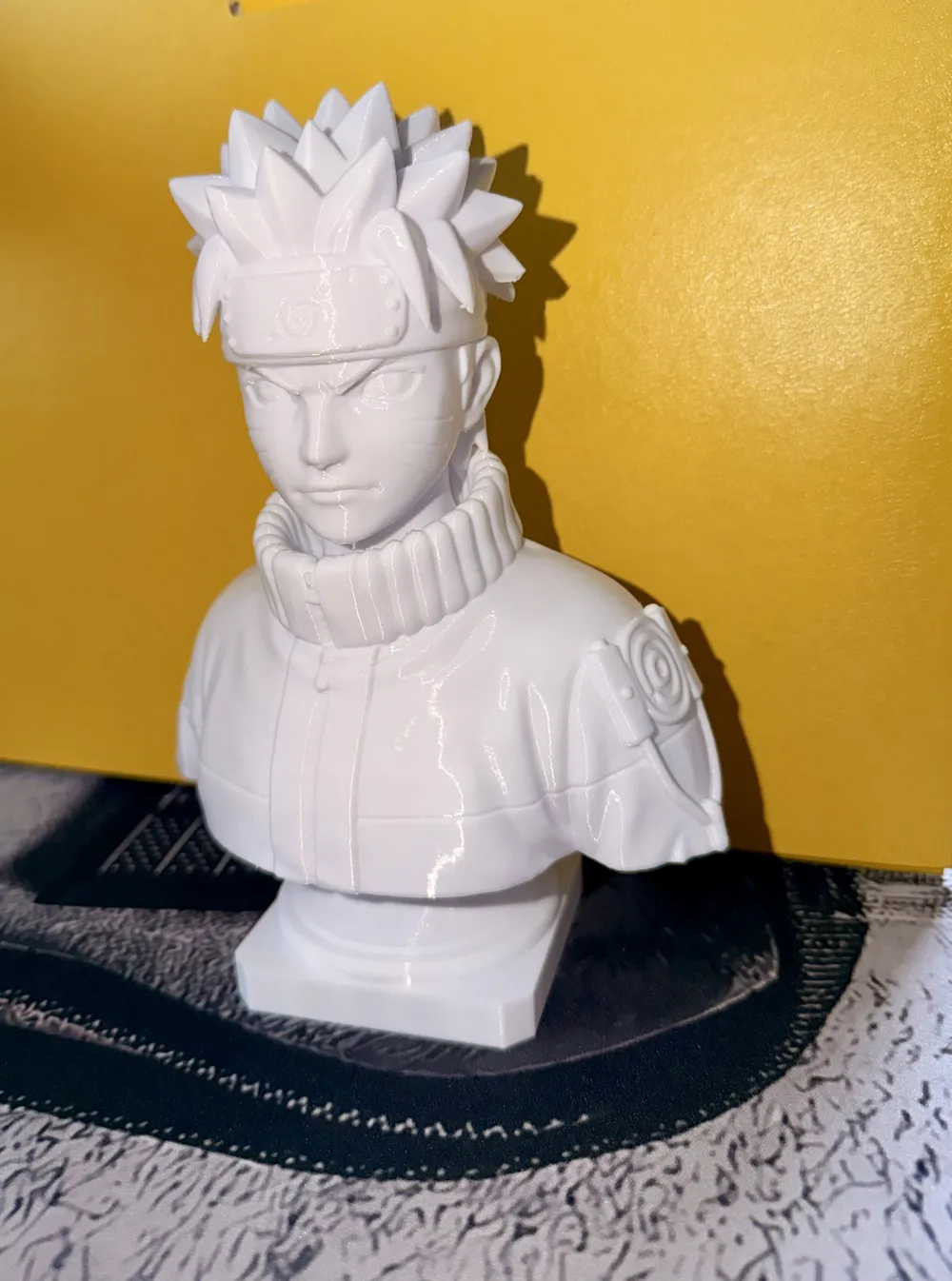 Naruto Uzumaki Bust - Realistic 3D Sculpture - Free 3D Print Model ...
