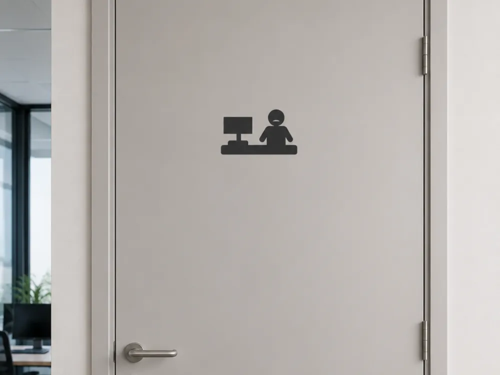 Office Signage - Free 3D Print Model - MakerWorld