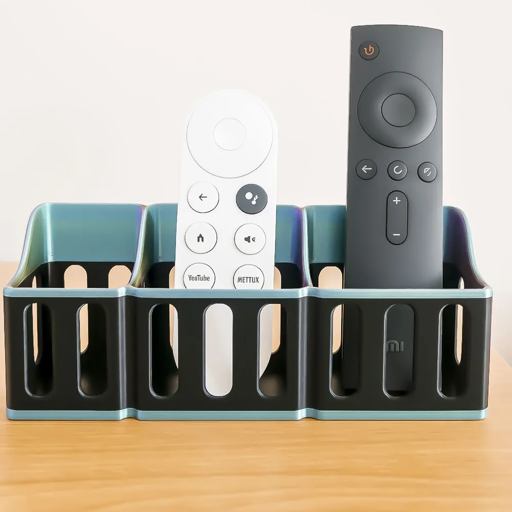 Remote control holder (print in place) by Mr_Andre MakerWorld: Download Free 3D Models