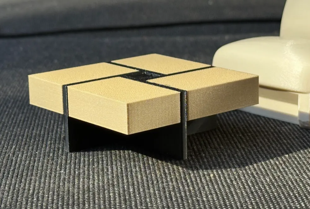 1:12 Elka Krita Coffee Table - Free 3D Print Model - MakerWorld