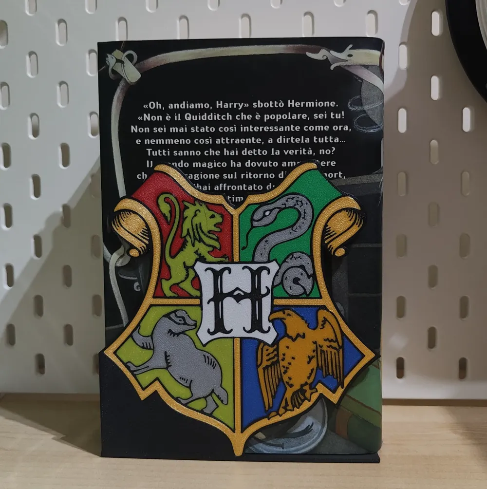 Book Holder - Hogwarts Bookstop - Harry Potter by Adrix82 - MakerWorld