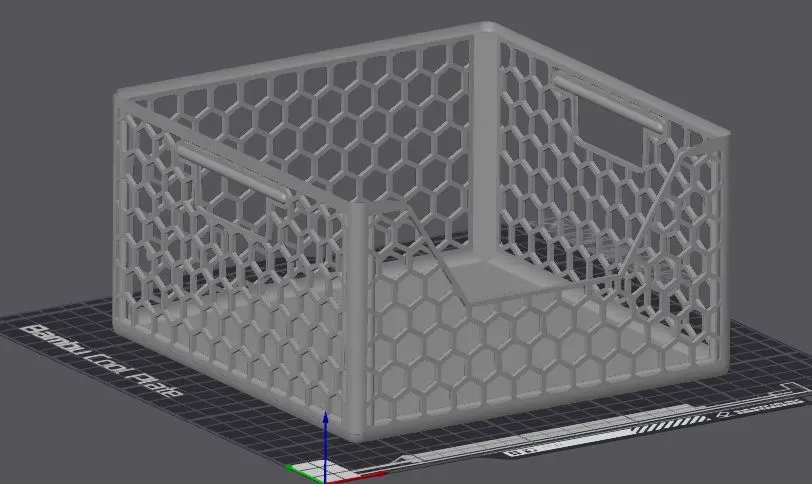 Stackable Organizer Bin Hex Remixed by Funtimez MakerWorld: Download Free 3D Models