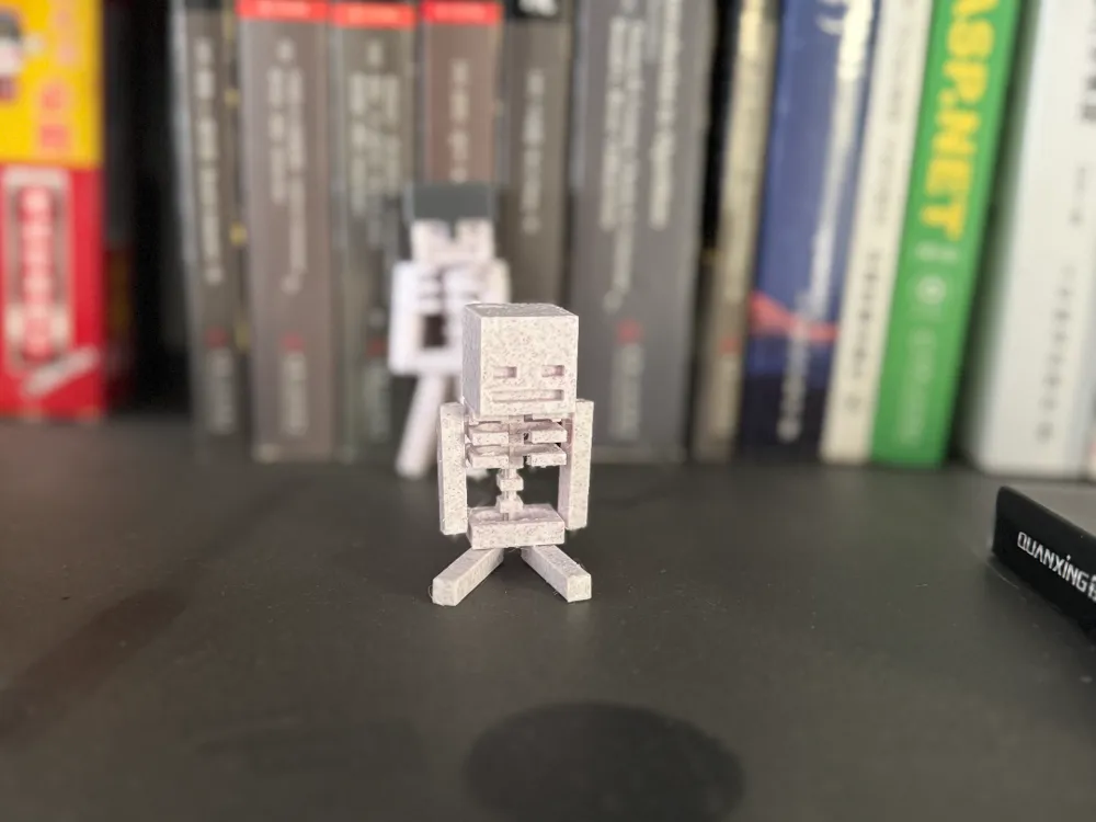 Minecraft Skeleton by 兀鹫 MakerWorld: Download Free 3D Models