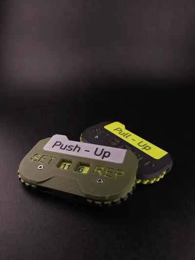 Set / Rep Counter - Analog Exercise Tracker by SMACKMAX MakerWorld ...