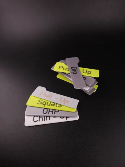 Set / Rep Counter - Analog Exercise Tracker by SMACKMAX MakerWorld ...