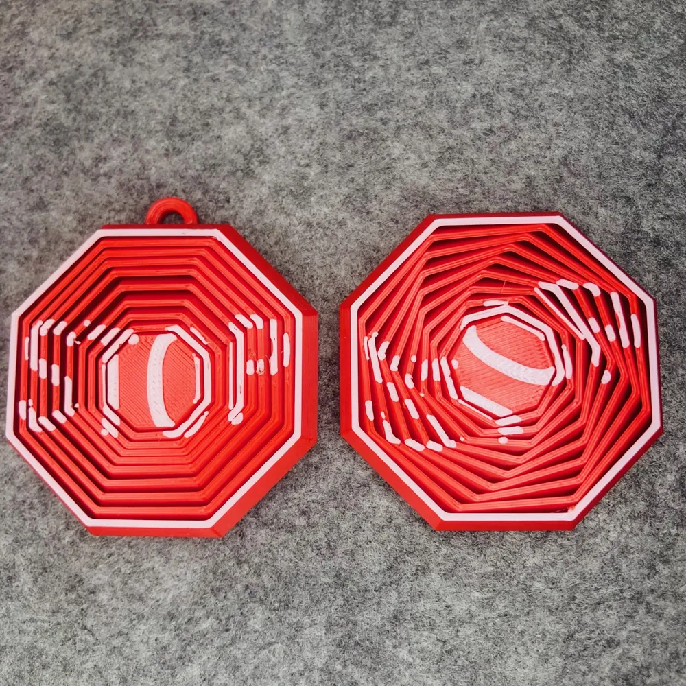 STOP Sign Octagon Fidget (Hexagon Fidget) - Free 3D Print Model ...