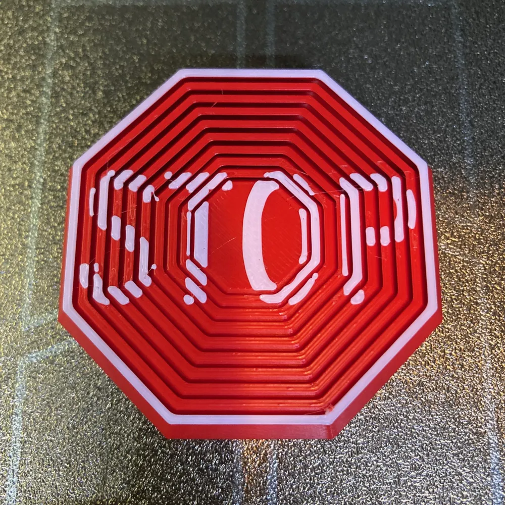 STOP Sign Octagon Fidget (Hexagon Fidget) - Free 3D Print Model ...