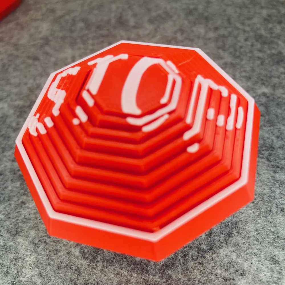 STOP Sign Octagon Fidget (Hexagon Fidget) - Free 3D Print Model ...