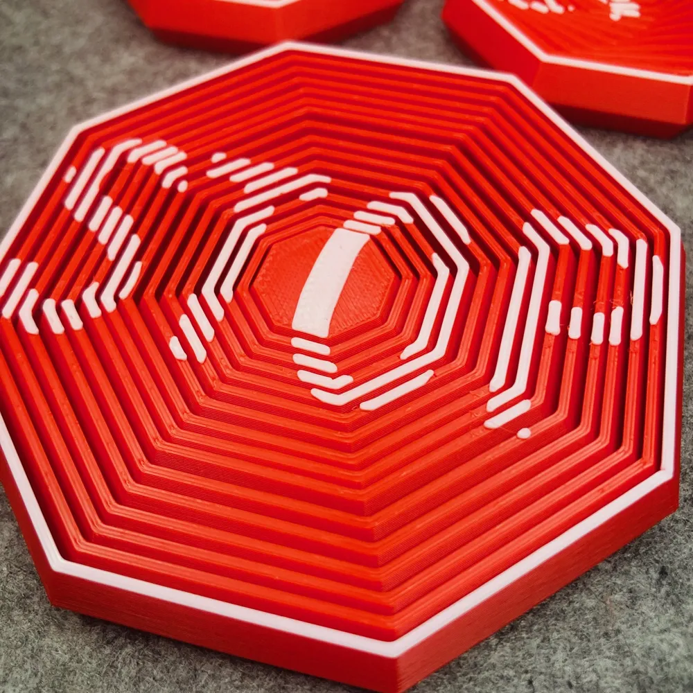 STOP Sign Octagon Fidget (Hexagon Fidget) - Free 3D Print Model ...